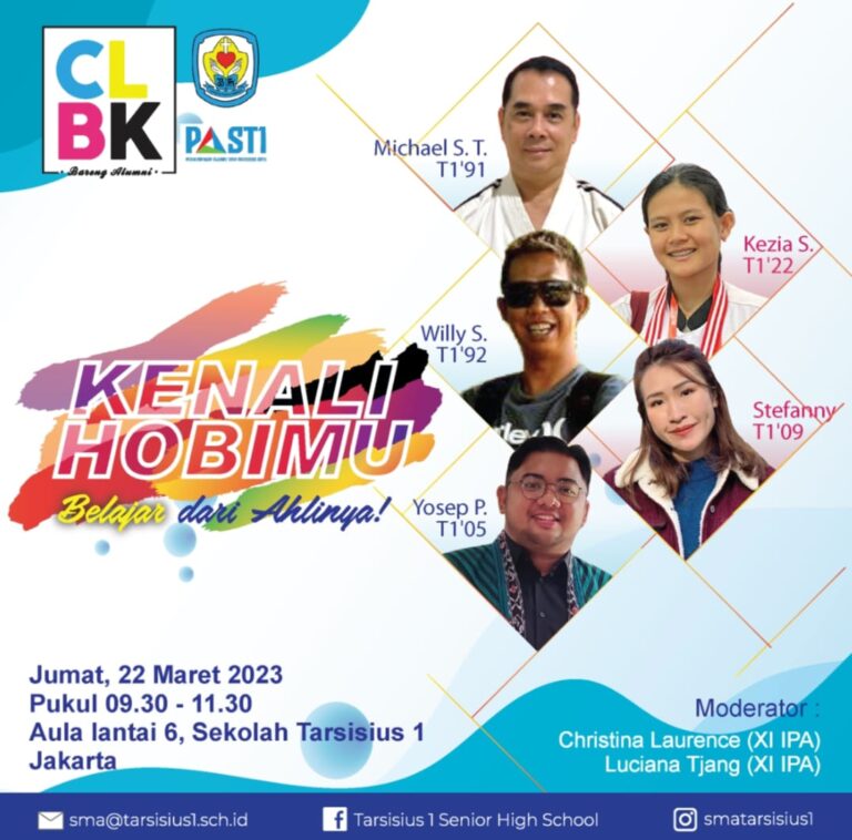 CLBK Hadir Kembali! Kenali Hobimu, Belajar dari Ahlinya - Sekolah ...